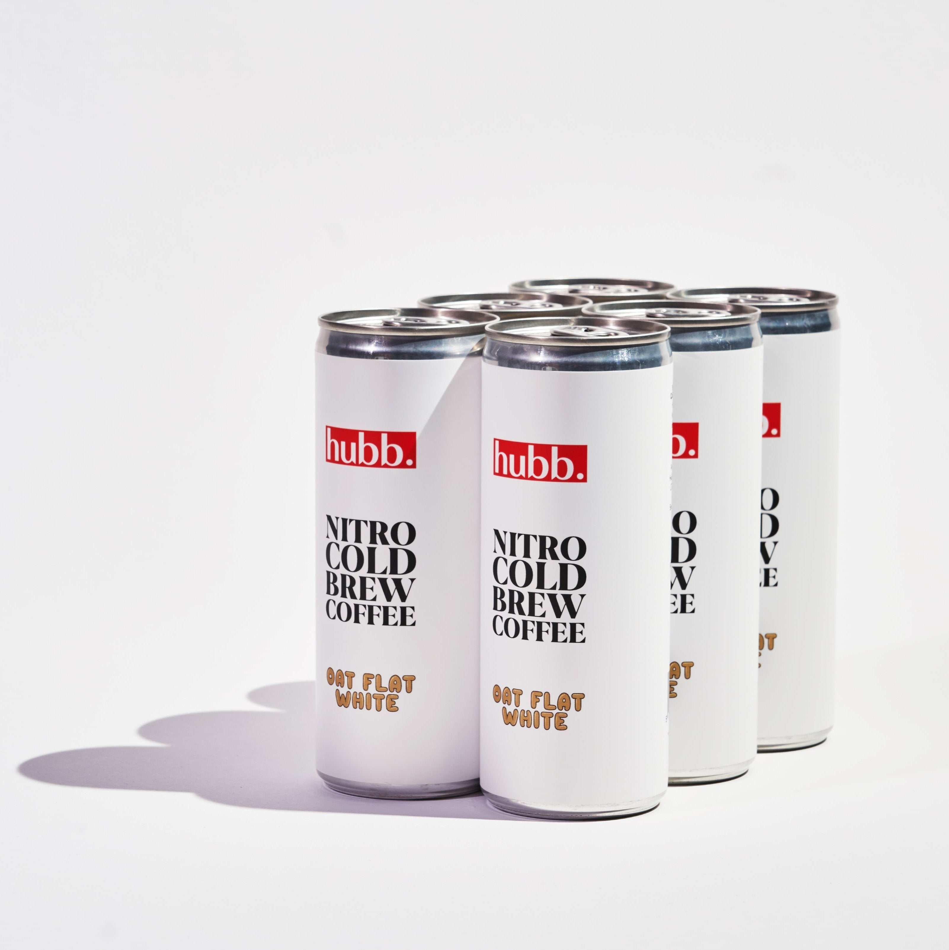 Nitro Cold Brew Cans - Oat Flat White - 250ml – hubb.