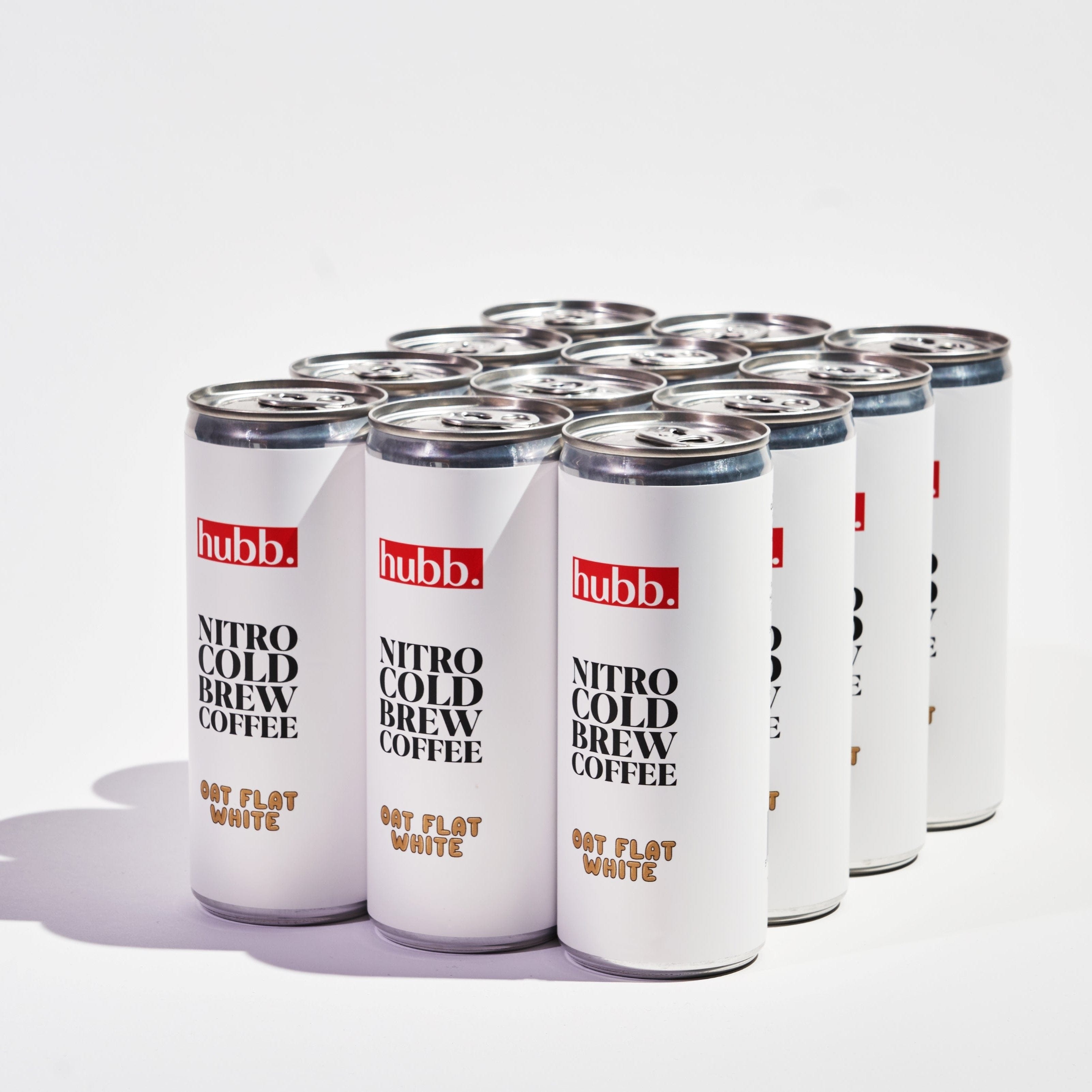 Nitro Cold Brew Cans - Oat Flat White - 250ml – hubb.